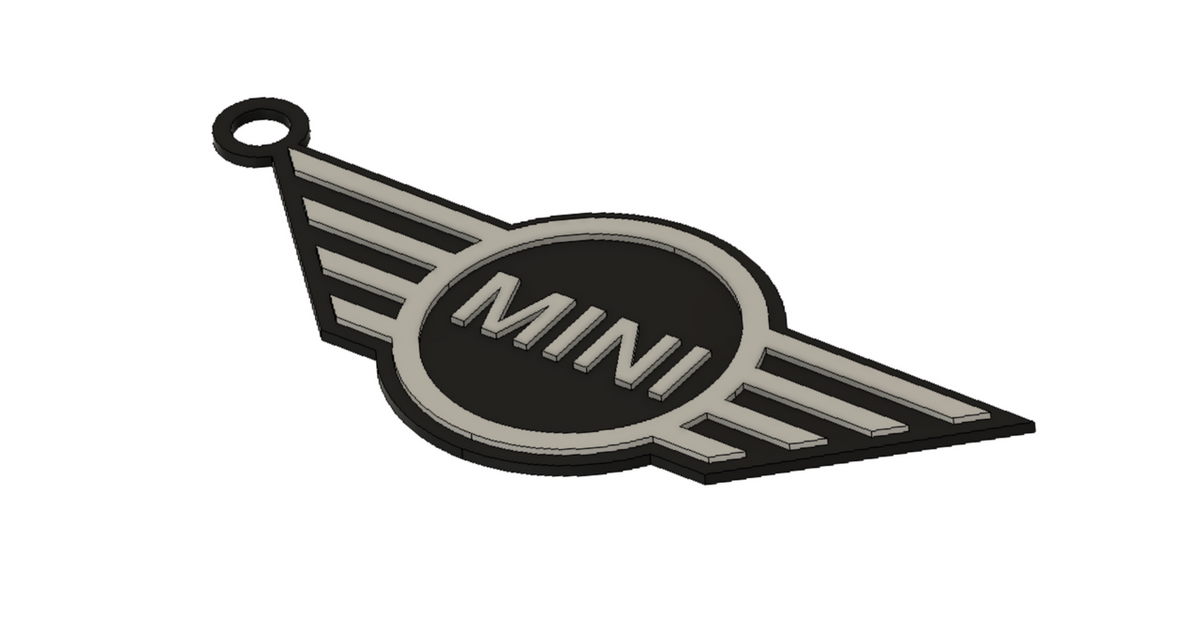 Mini cooper keychain by The3Dfox | Download free STL model | Printables.com