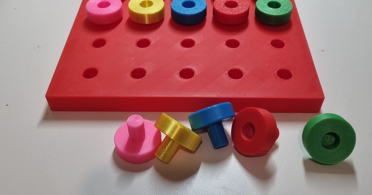 Peg Toy By Remrafs Download Free Stl Model
