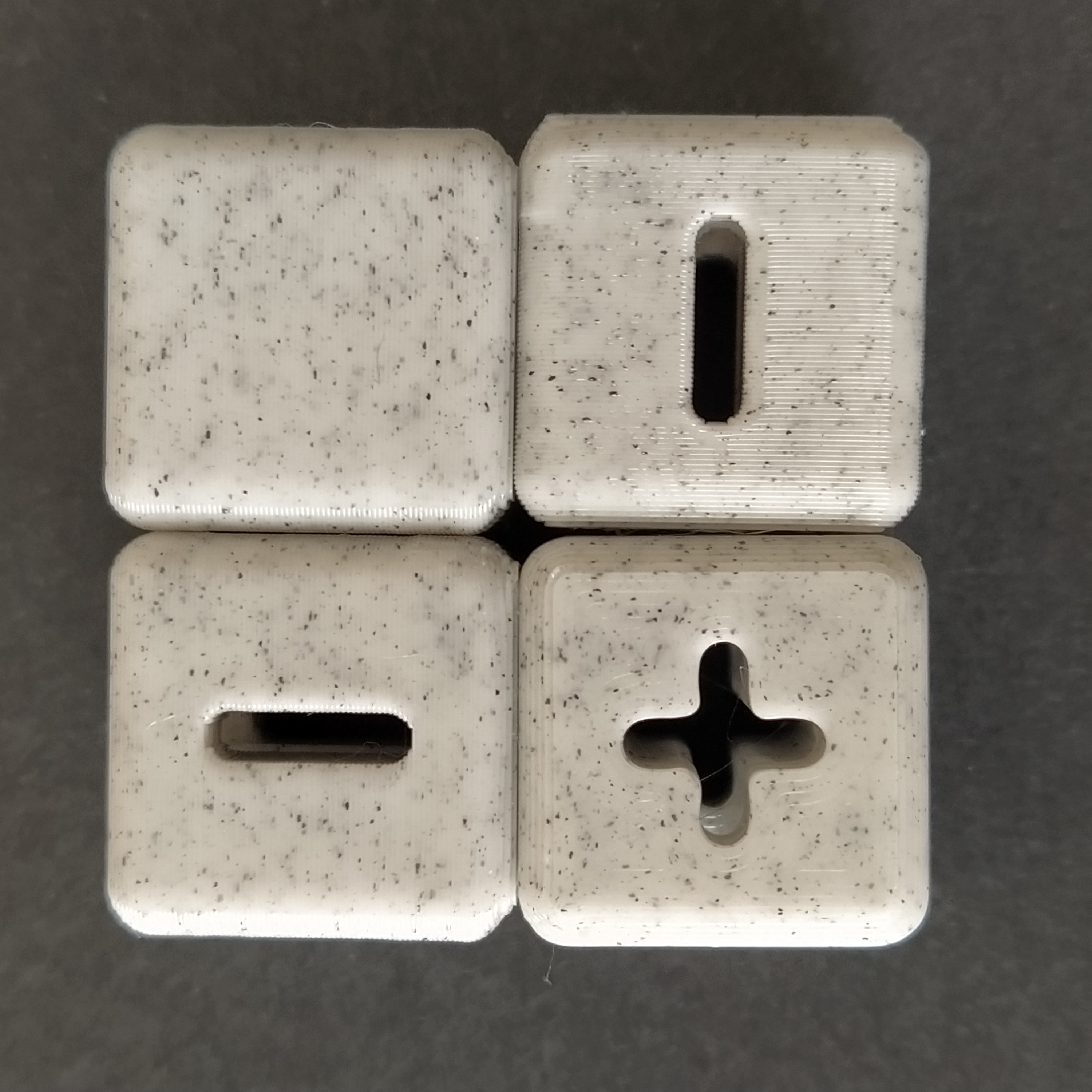 Hollow Fudge/Fate dice by Carlos Luna | Download free STL model ...