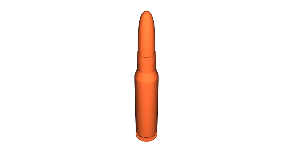 Bullet .308 Winchester by Andreas | Download free STL model ...