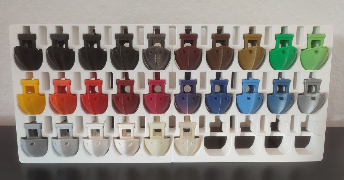 Benchy Display Stand von Ebolo | Kostenloses STL-Modell herunterladen ...