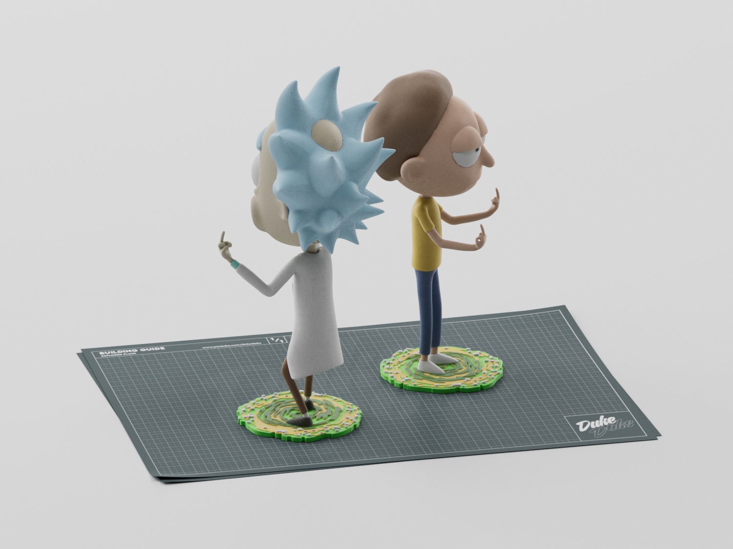 Morty Bobble Head de "Rick and Morty" by Duke Doks | Download free STL ...
