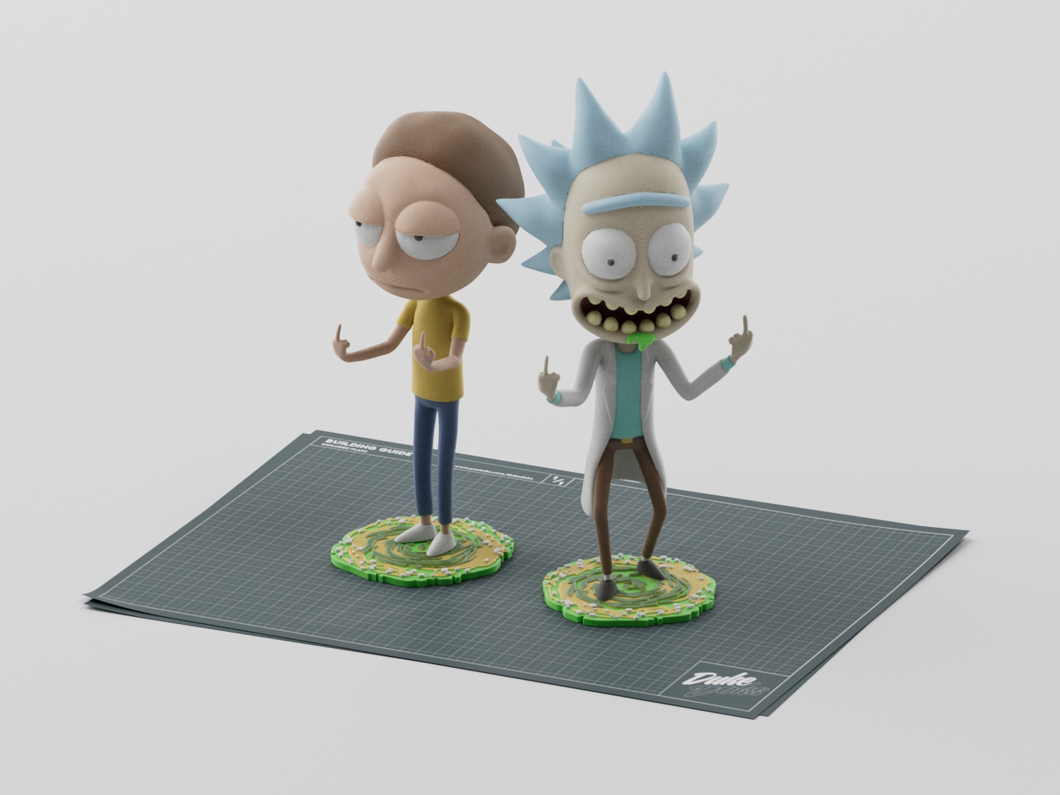 Morty Bobble Head de "Rick and Morty" by Duke Doks | Download free STL ...
