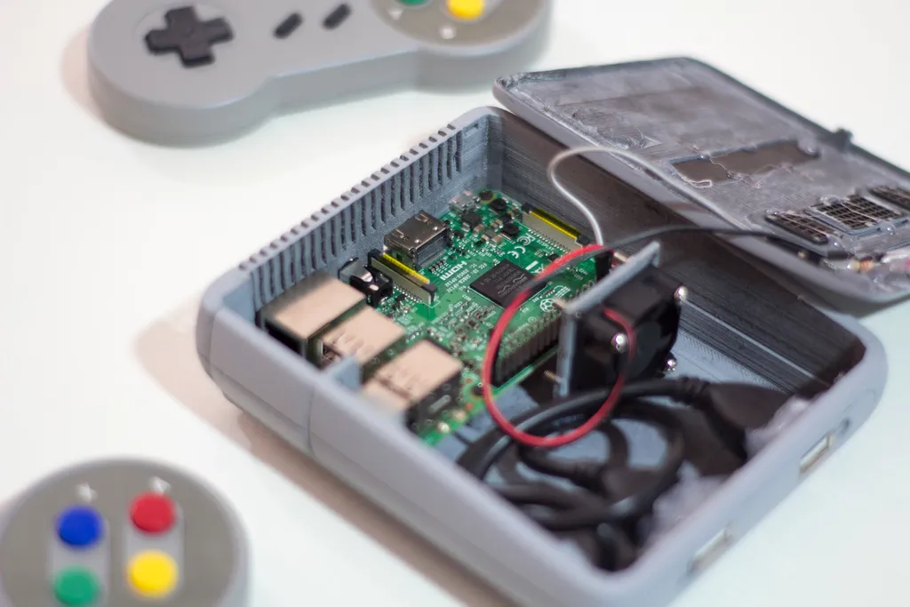 Snes Mini Raspberry Pi by Duke Doks | Download free STL model ...