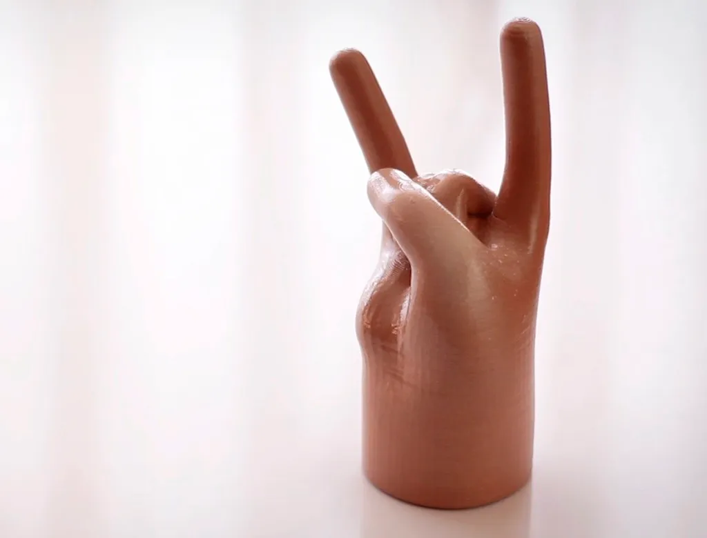 Cartoon Hand Rock by Duke Doks | Download free STL model | Printables.com