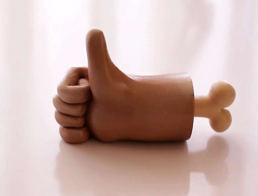 Cartoon Hand Like by Duke Doks | Download free STL model | Printables.com