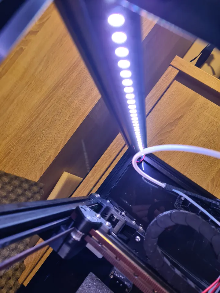 Voron Trident LED light strip clip-in mount by SaguaroMaster | Download ...