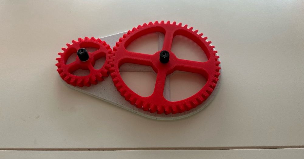 2:1 Gear Box by Epic3d | Download free STL model | Printables.com