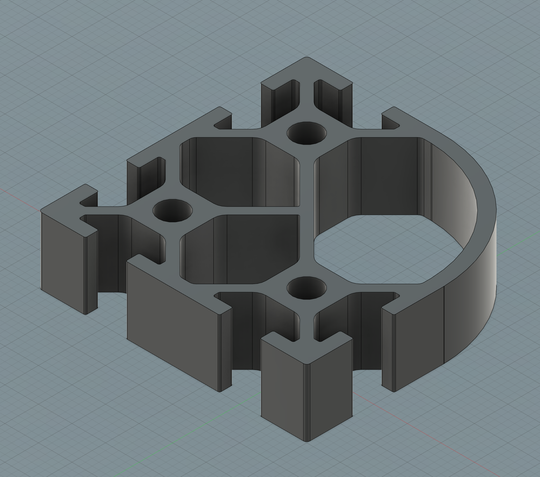 4040 T-Slot Corner Profile by Jer | Download free STL model ...