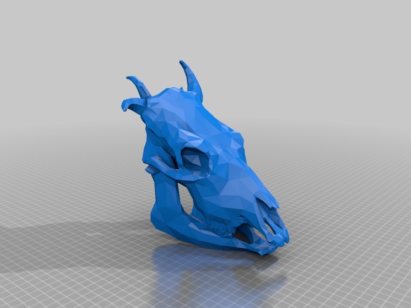 Fallout 4 - Brahmin Skull by Tynernis | Download free STL model ...