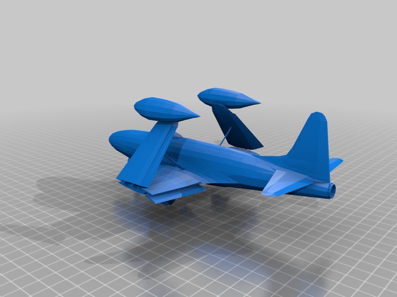 Fallout New Vegas Fighter Jet by Tynernis | Download free STL model ...