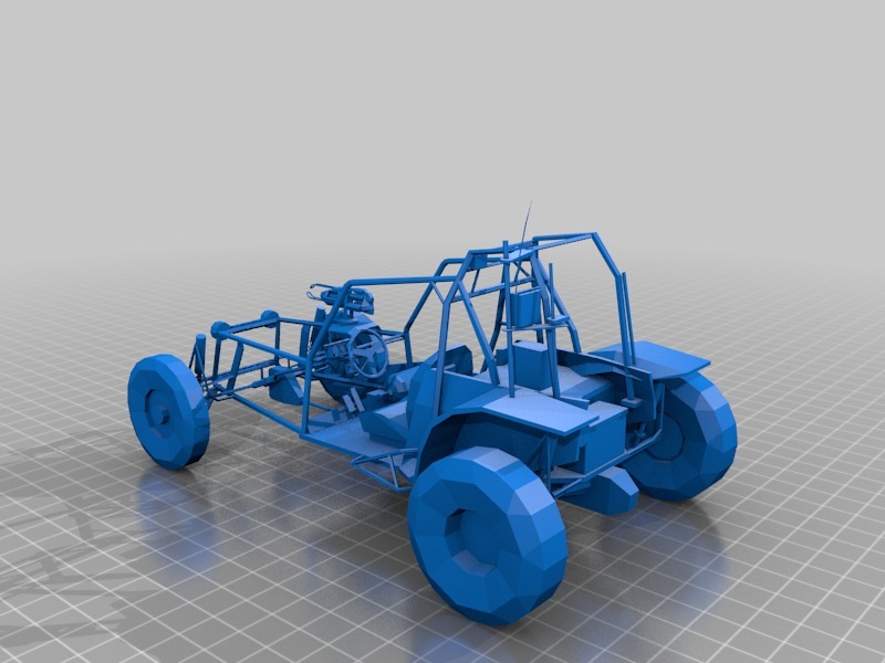 Half Life - Scout Car (Buggy) by Tynernis | Download free STL model ...