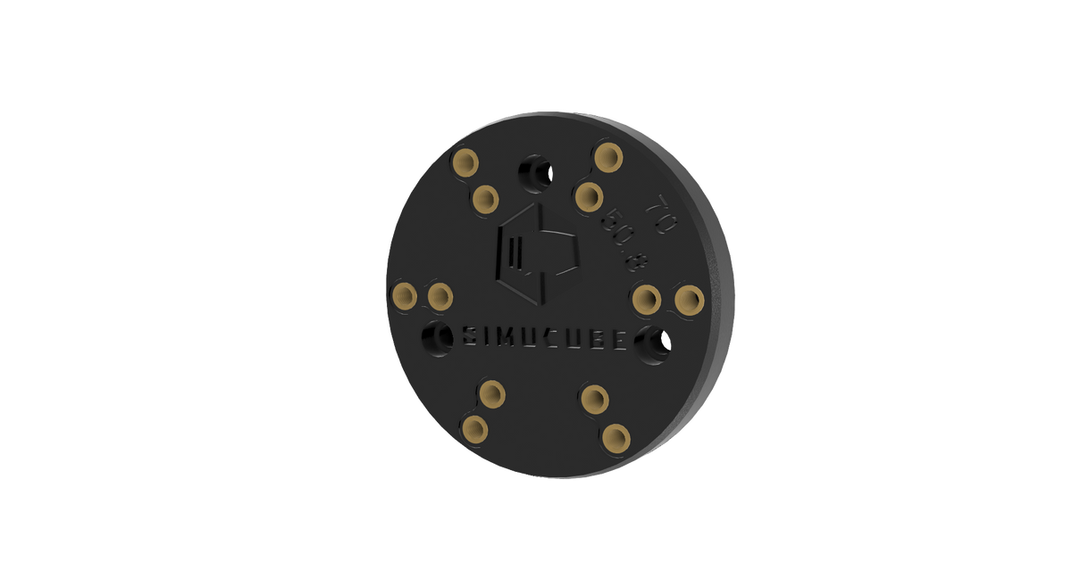 Simucube 2 QR Adapter 50.8mm and 70mm by Veracon | Download free STL ...
