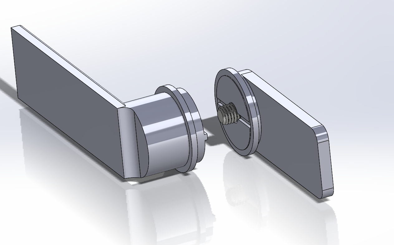 PrintedSolid Door Latch by Guldok | Download free STL model ...