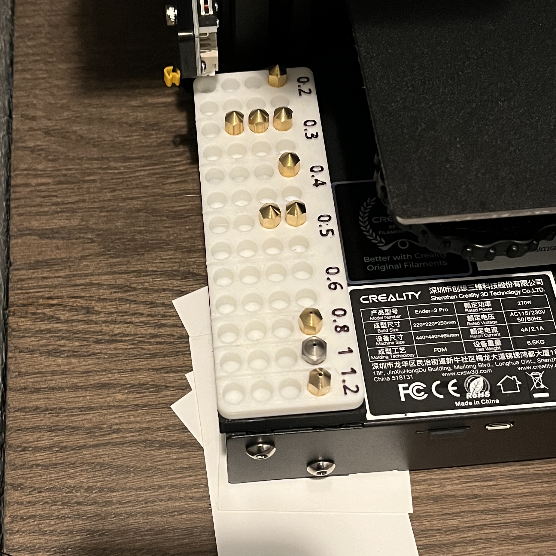 Gridfinity Nozzle Holder/Storage 1x3 (With Magnets) by Landon Campbell | Download free STL model ...