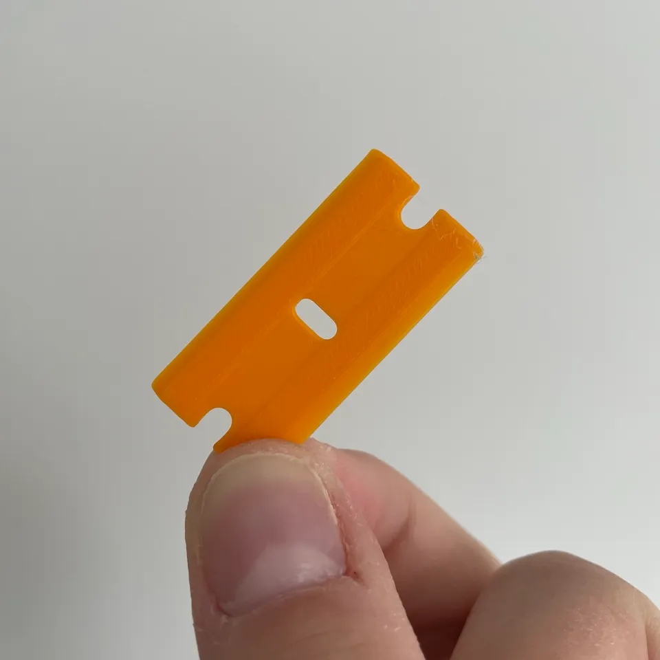 Plastic Razor - Scraperite by lowlandet | Download free STL model ...