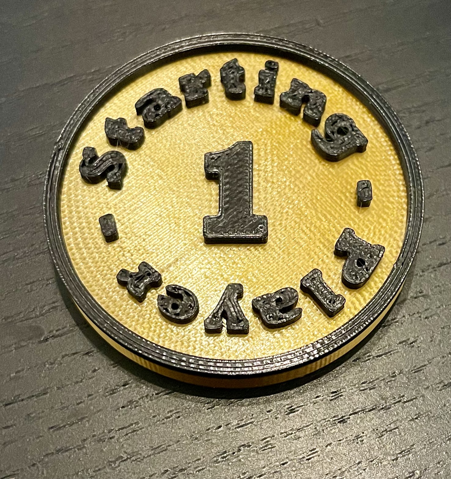 Starting or start player coin token by Johannes Höhmann | Download free ...