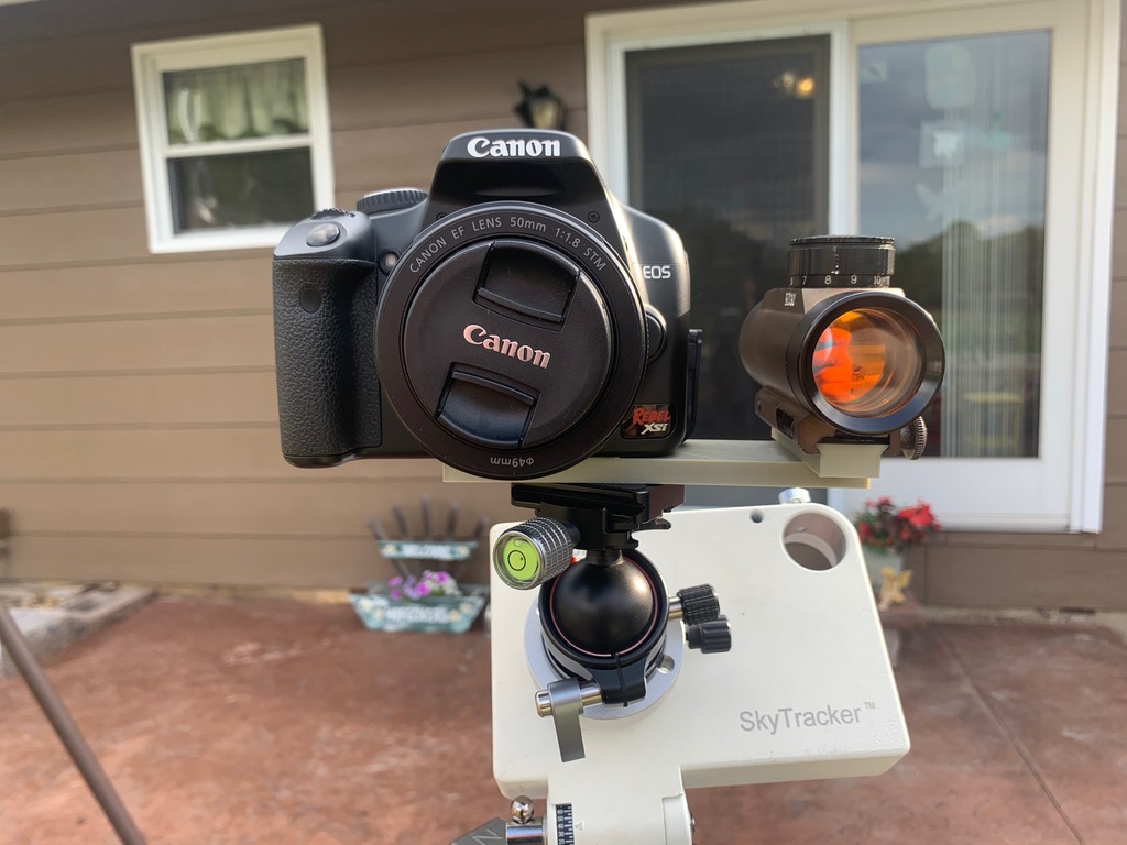 Red Dot DSLR Support by Terrorflieger | Download free STL model ...