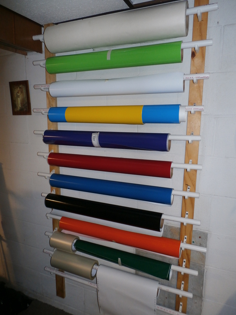 Rolled Adheasive Vinyl Storage System by Terrorflieger | Download free ...