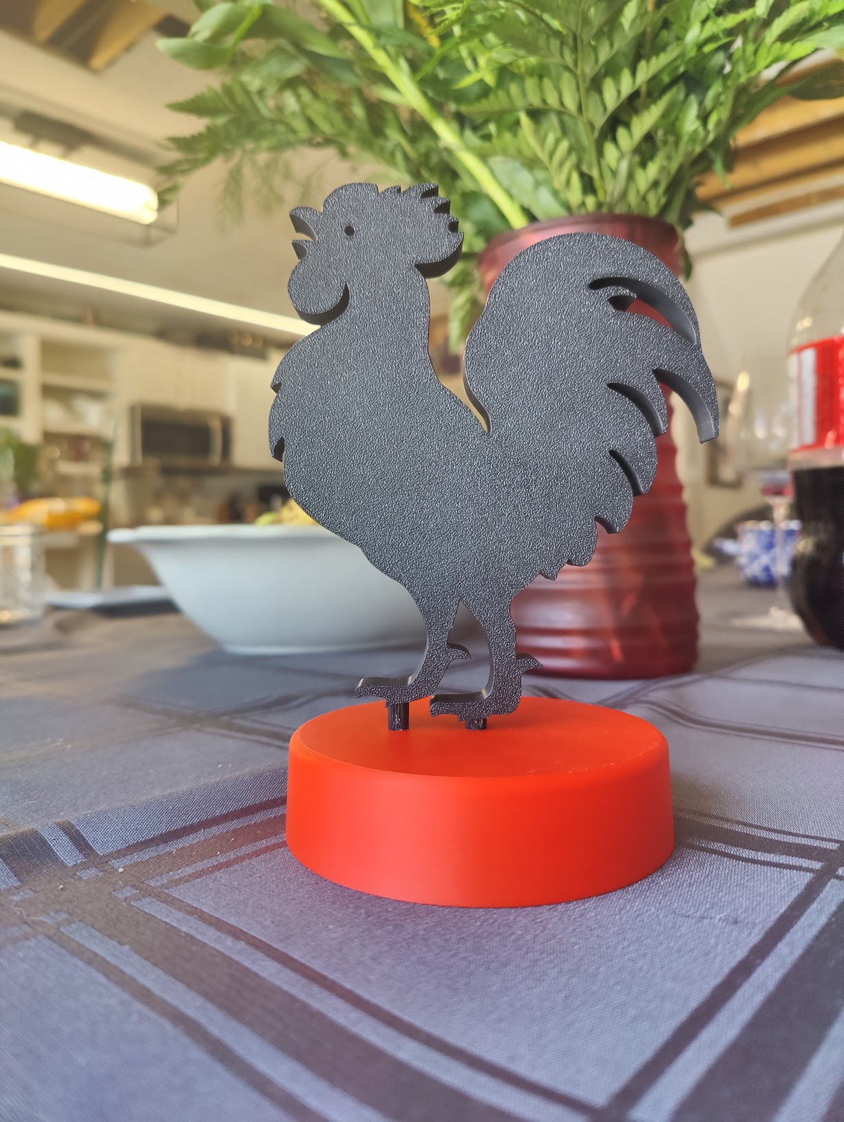 Gallo Nero - Chianti Rooster by Jared Gudnason | Download free STL ...
