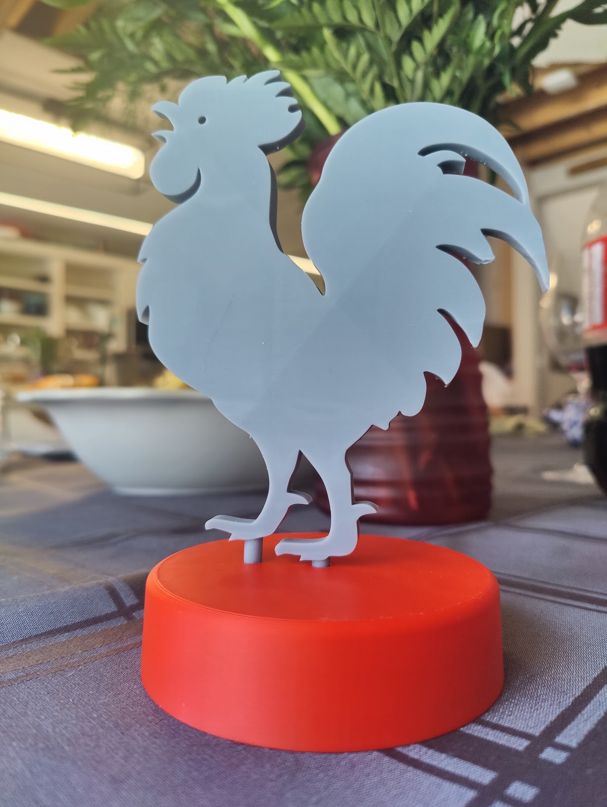 Gallo Nero - Chianti Rooster by Jared Gudnason | Download free STL ...