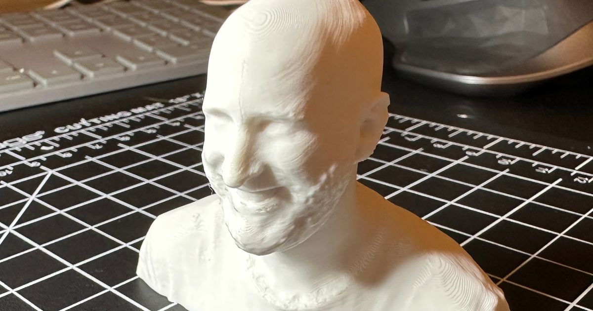 Head Bust by Noah Tucker Design | Download free STL model | Printables.com