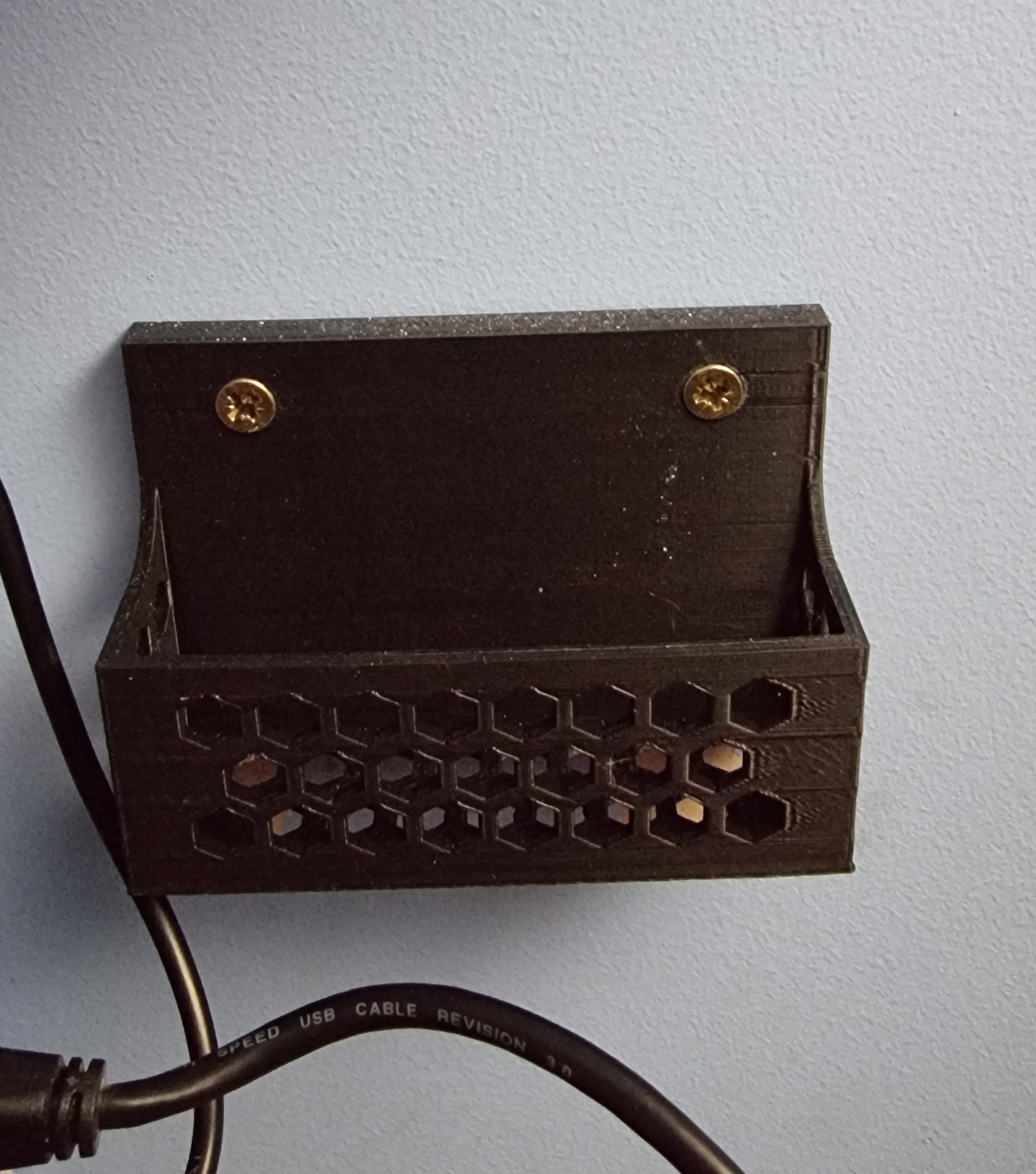 External HDD Wall Mount by spamy666 | Download free STL model ...