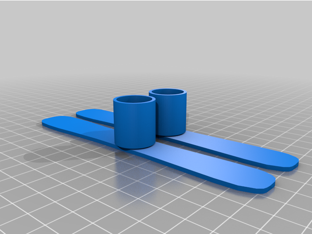 finger skis by stripetuning | Download free STL model | Printables.com