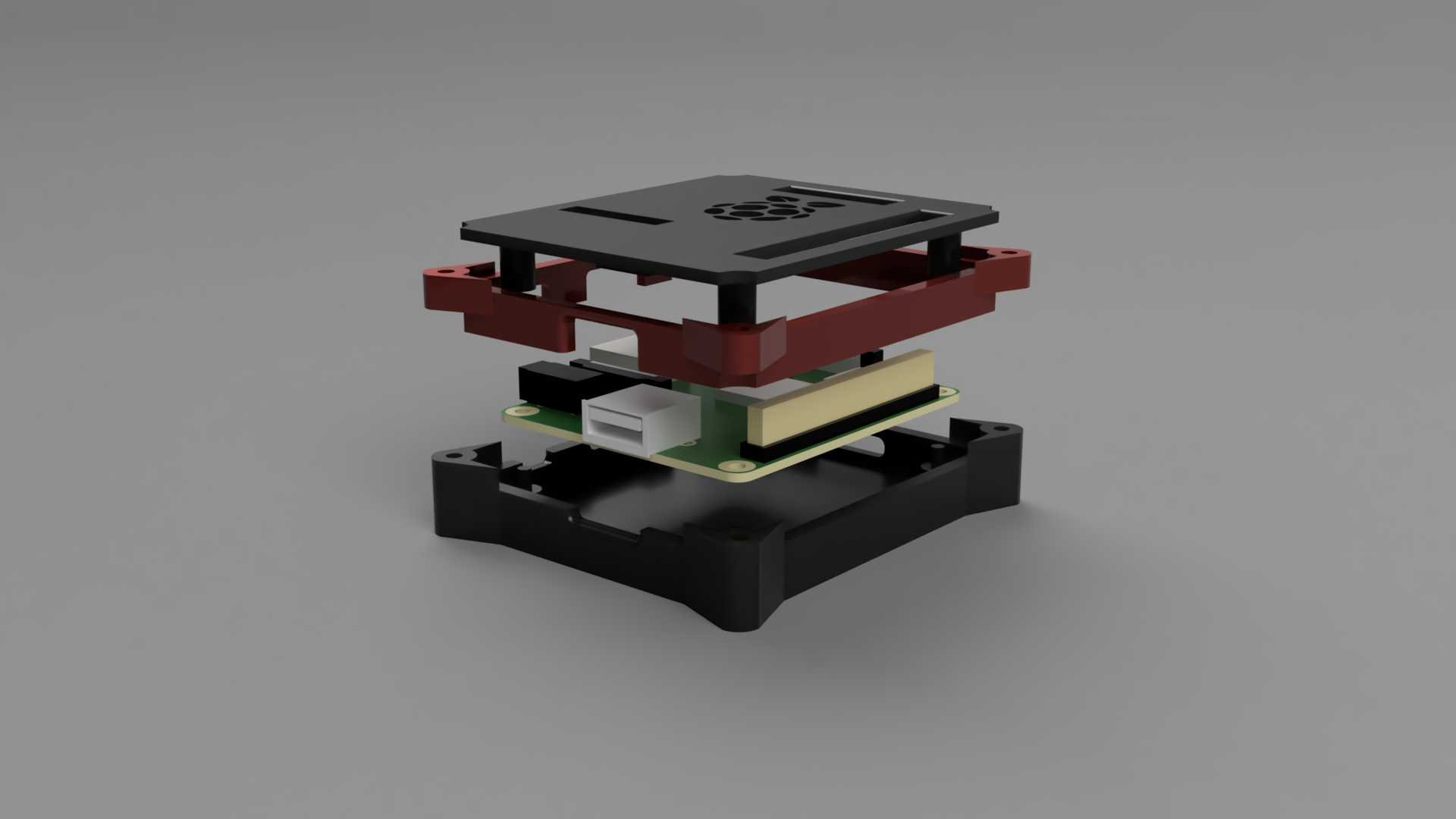 Raspberry Pi 3 A+ Case by Caleb Holloway | Download free STL model ...