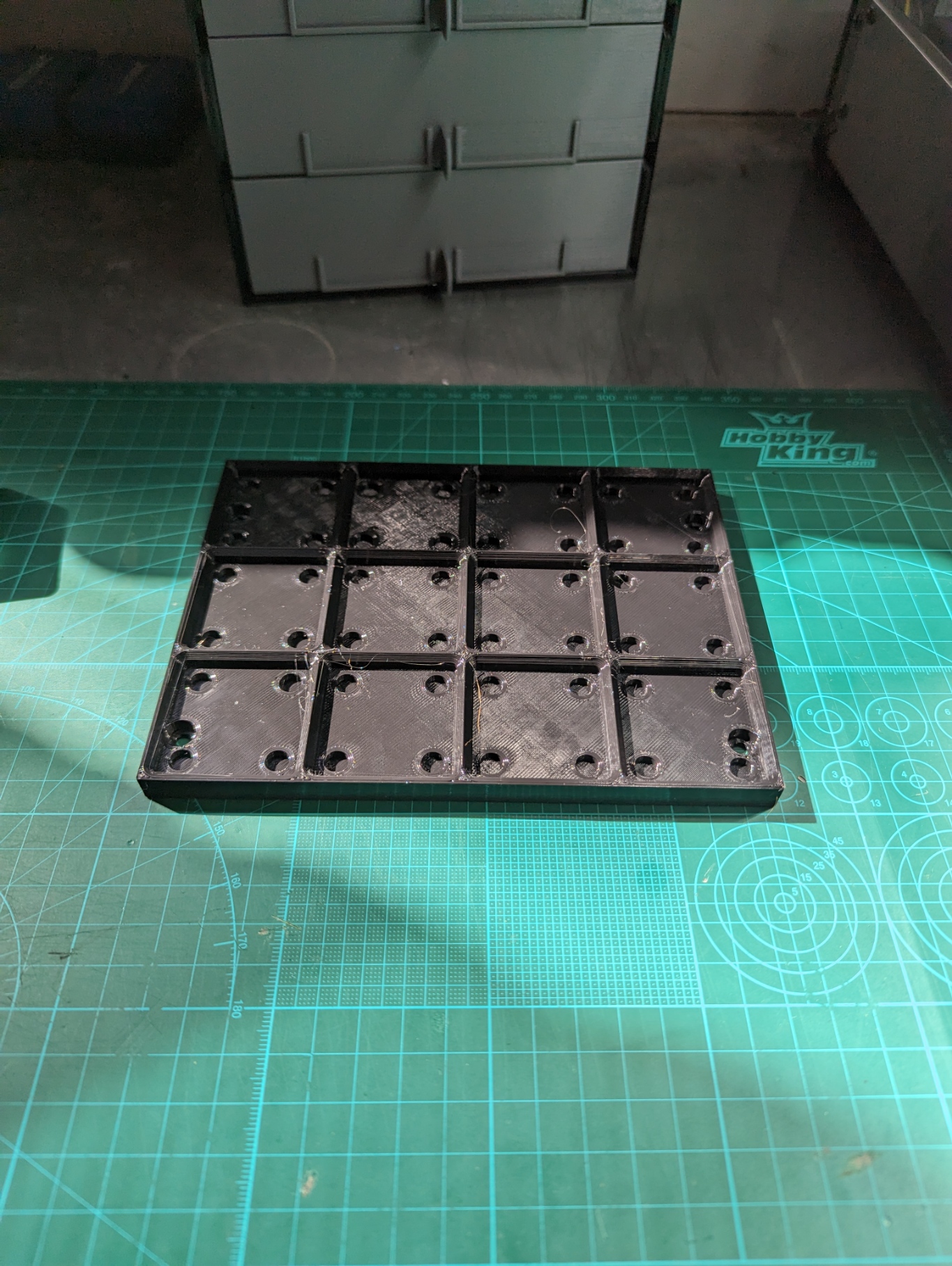 Gridfinity Ultimate Drawer System Rack Baseplate 3x4 by Dissendat ...