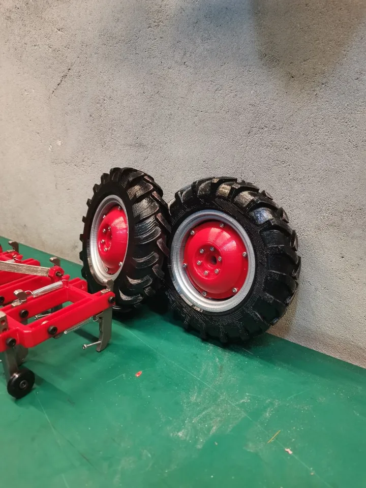 OpenRC Tractor Rear Tire Remix (single piece) by Dui ni shuo de dui | Download free STL model ...