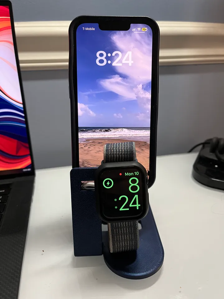 IPhone and watch stand by mohitmathew | Download free STL model ...
