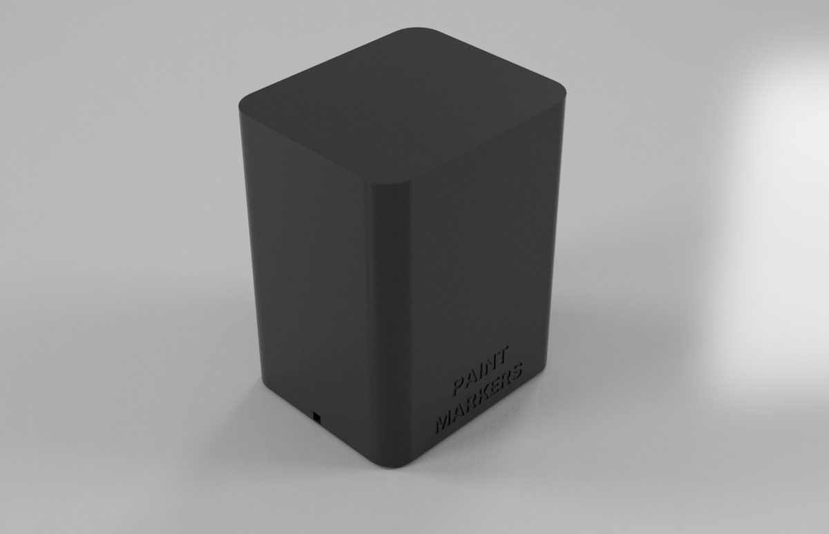 Uni POSCA Paint Marker Organizer Tray by jaimerod | Download free STL ...