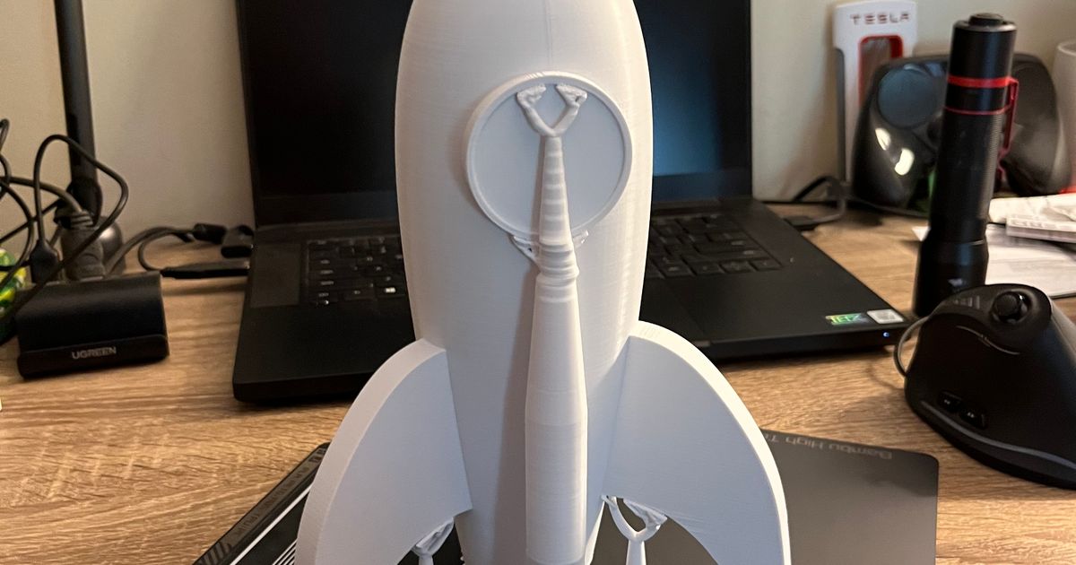 Rocket Vase by Dudley Holland | Download free STL model | Printables.com