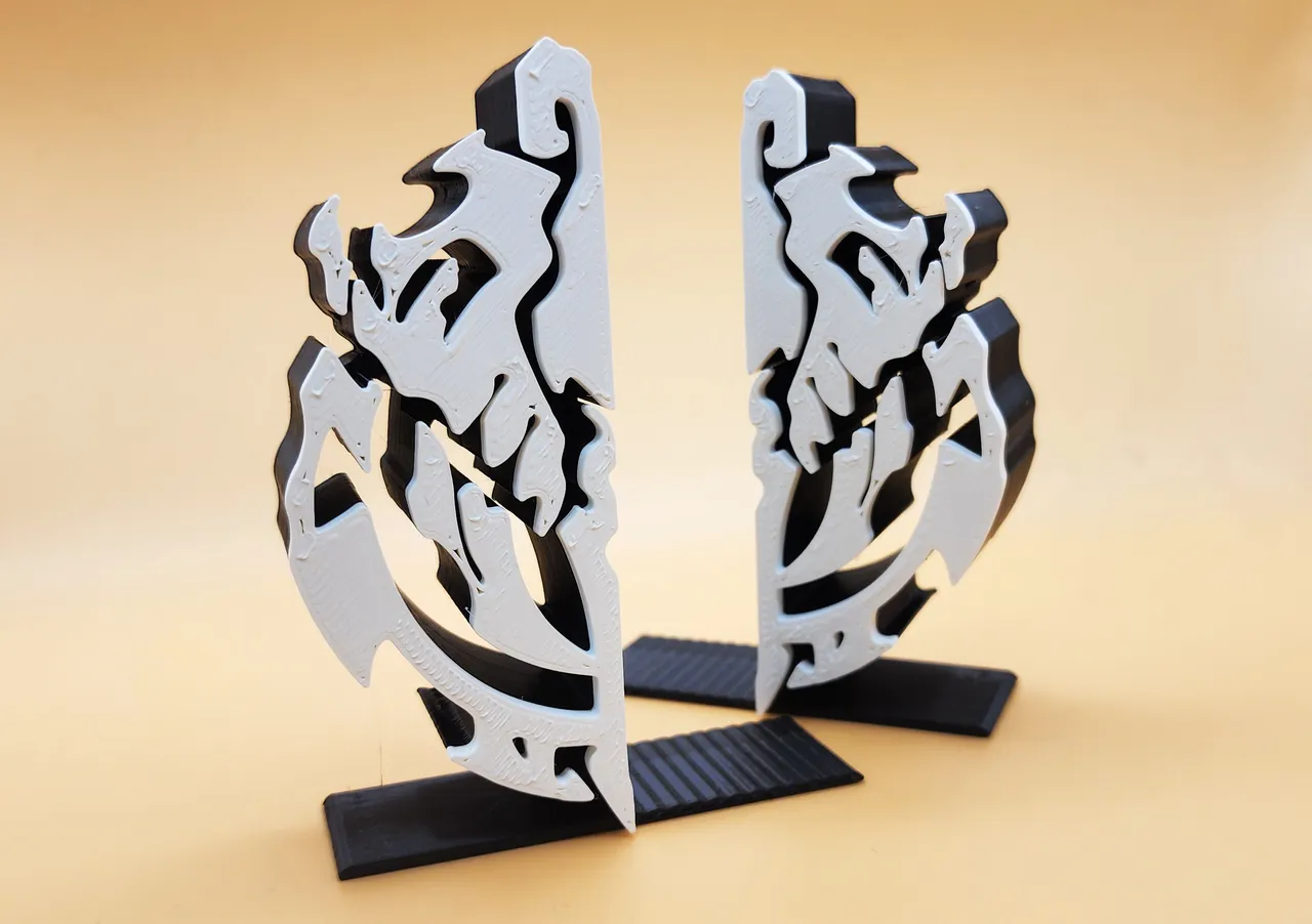 Ains Ooal Gown/Overlord Bookends - 2 Color by Triple G Workshop ...