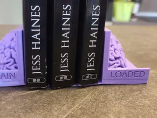 brain bookend/cerveau serre livre by Millman73 | Download free STL ...