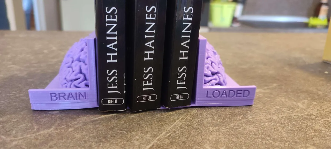 brain bookend/cerveau serre livre by Millman73 | Download free STL ...