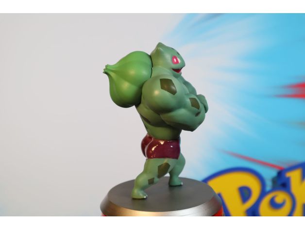 Ultra swole Bulbasaur por Cyenyee | Descargar modelo STL gratuito ...