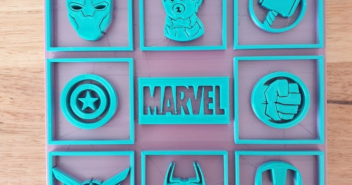 Marvel Picture by 3DPrintBunny | Download free STL model | Printables.com