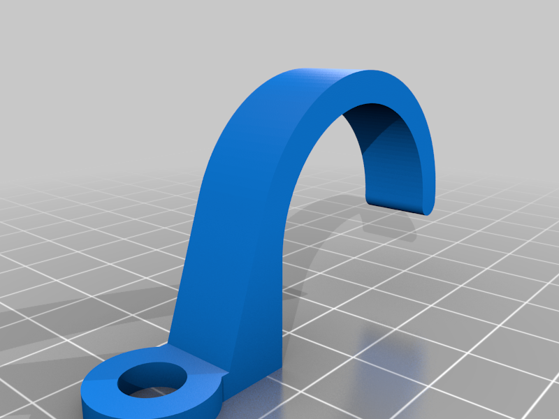 Screw-mounted hook by endrift | Download free STL model | Printables.com