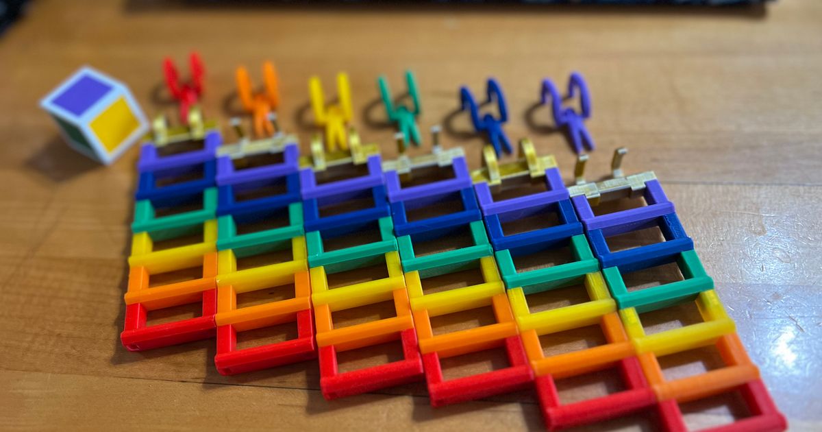Ladder Hanging Game by 3DxDT | Download free STL model | Printables.com