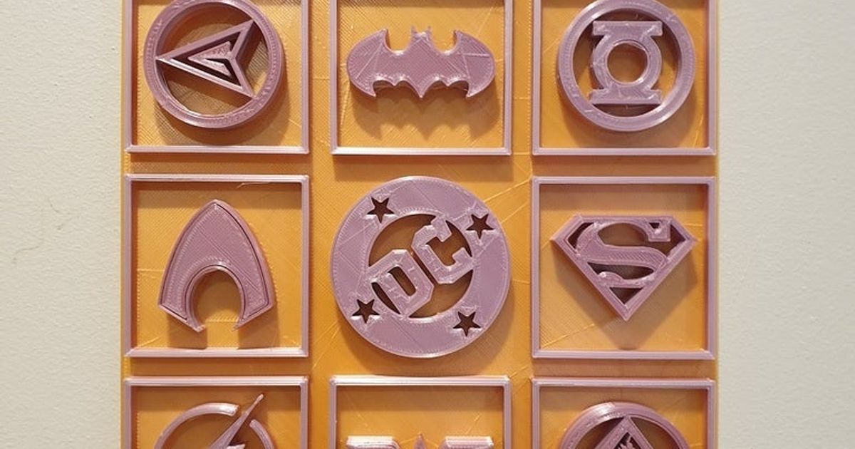 DC Comics Art Picture by 3DPrintBunny | Download free STL model ...