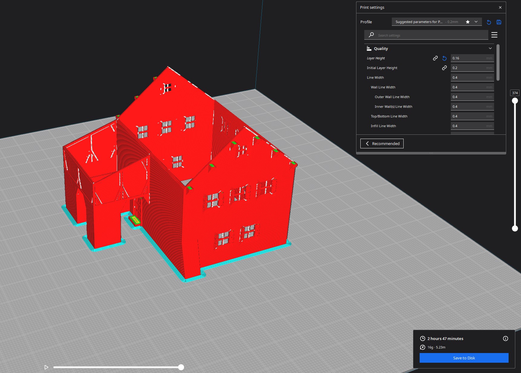 Swiss Model House by DsK_Printing | Download free STL model ...