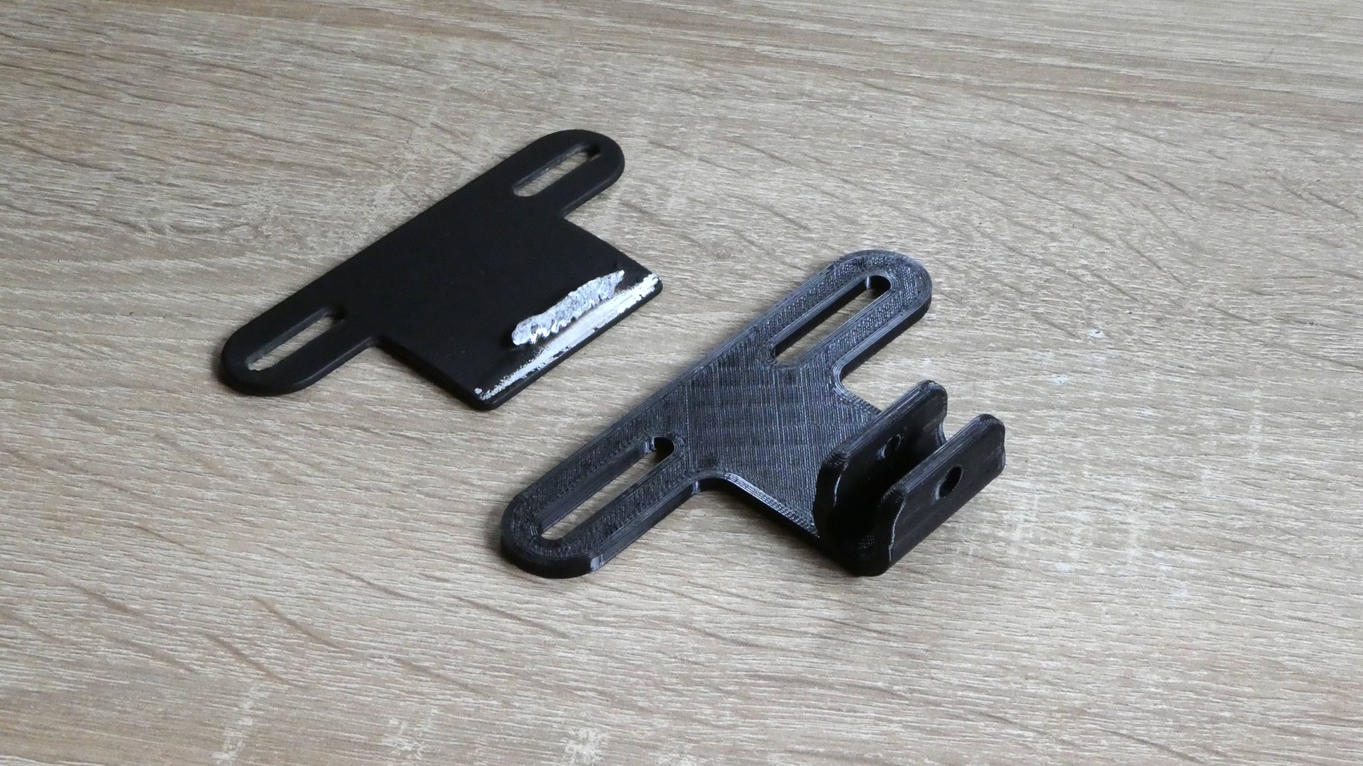 Bicycle back light mount for bike rear racks (with FreeCAD source) by ...