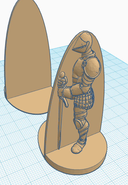 Knights Bookends by Caden's Creations | Download free STL model ...