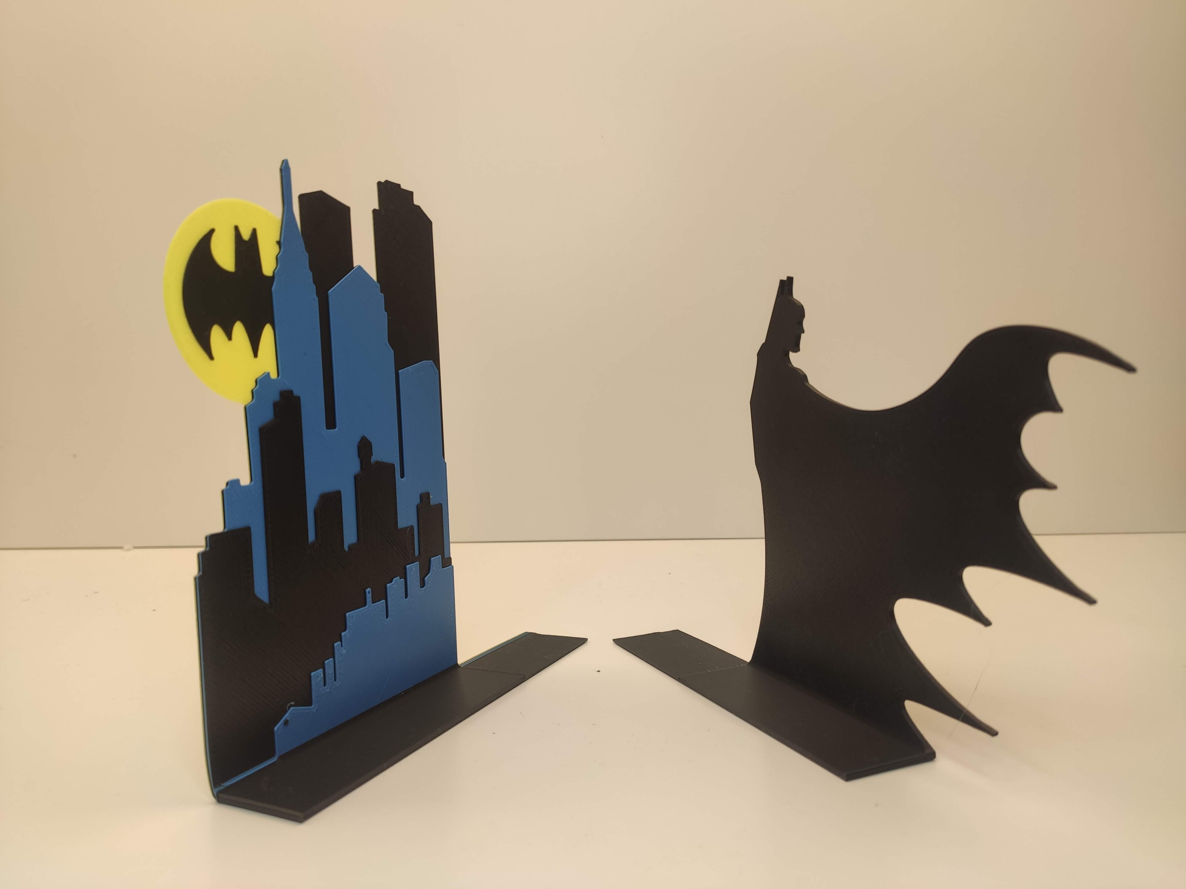 Batman and Gotham Bookends por Sevro | Descargar modelo STL gratuito ...