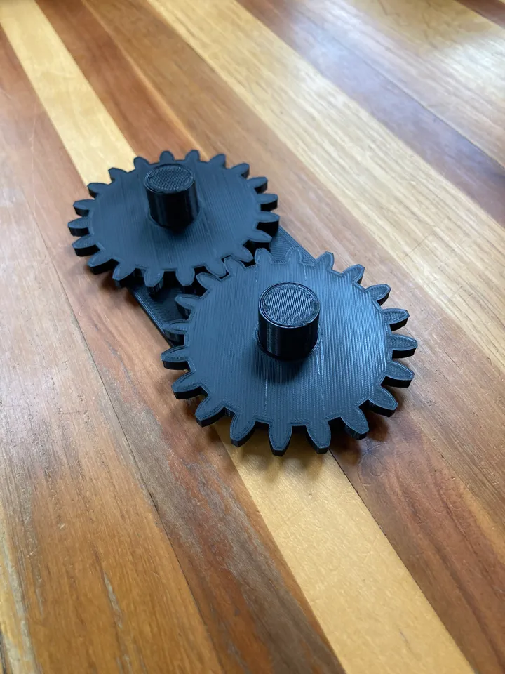 Simple parametric gear by Mikołaj | Download free STL model ...