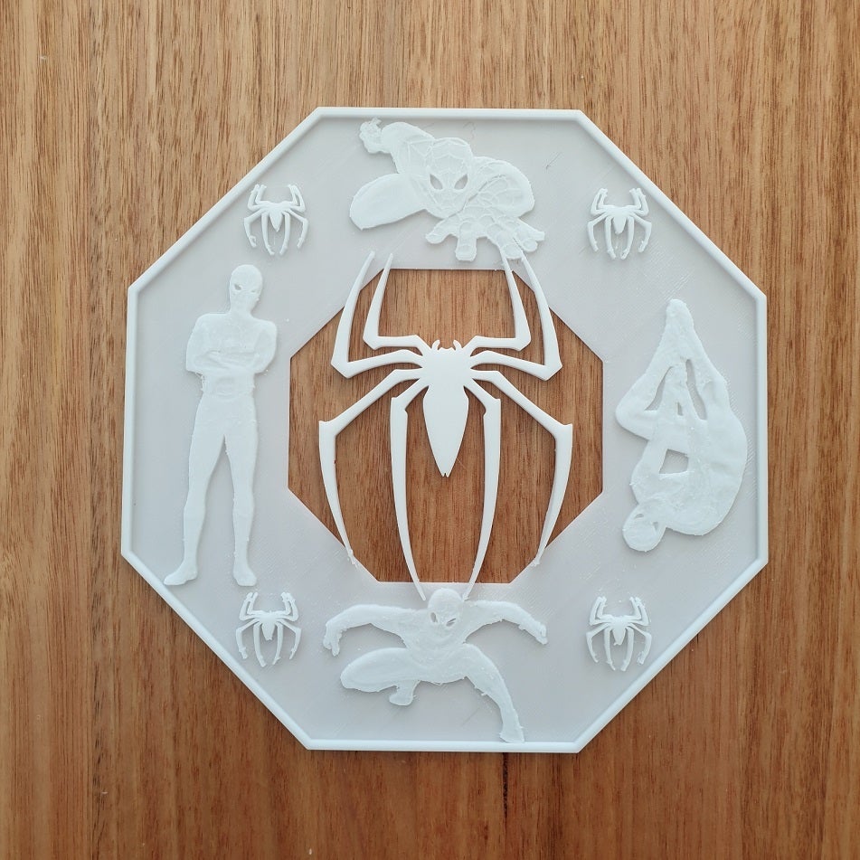 Spiderman lithophane window art by 3DPrintBunny | Download free STL ...