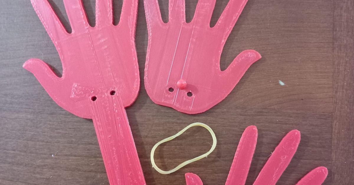 Hand clap clap / mano clap clap by Filippo | Download free STL model ...