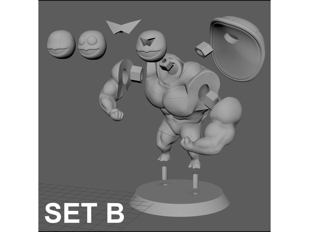 Ultra swole Squirtle by Cyenyee | Download free STL model | Printables.com